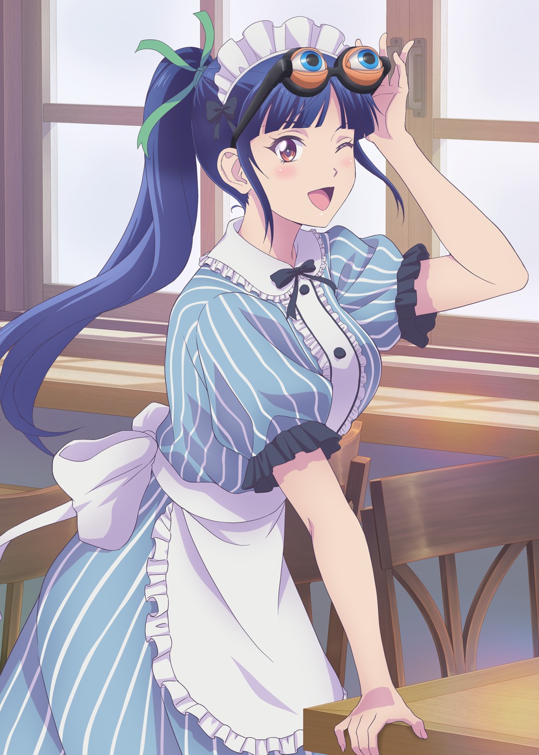 megami no café terrace tsuruga ami maid megane tagme waitress ...